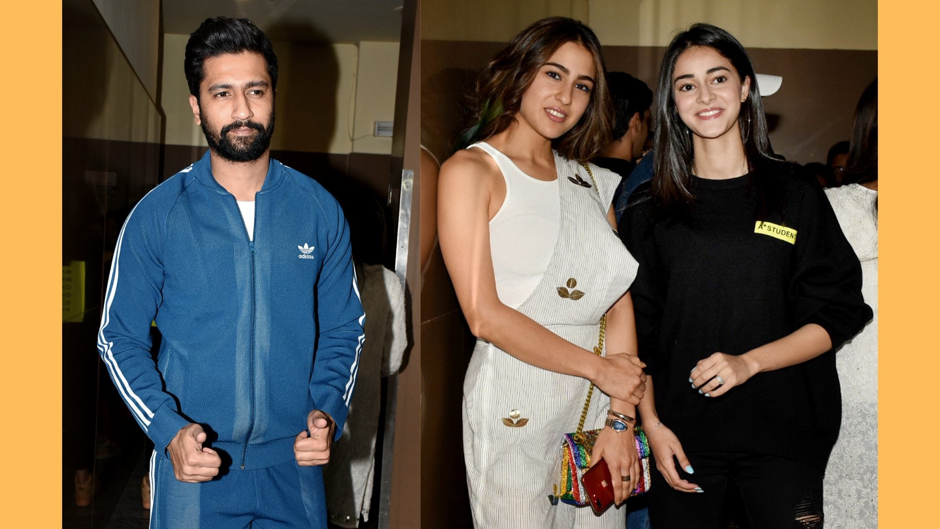 Photo Gallery: Vicky Kaushal, Sara Ali Khan, Ananya Pandey at the ...