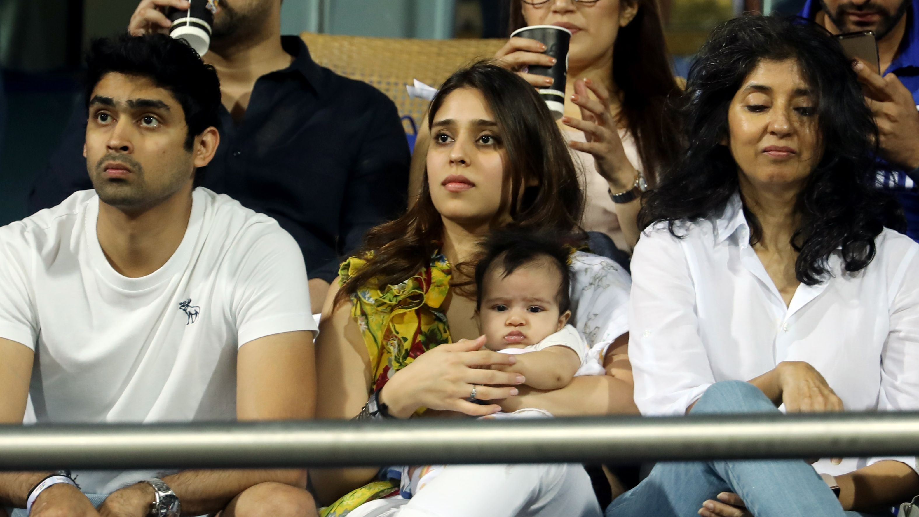 IPL 2019: Watch Baby Samaira Watches Dad Rohit Sharma During IPL Match