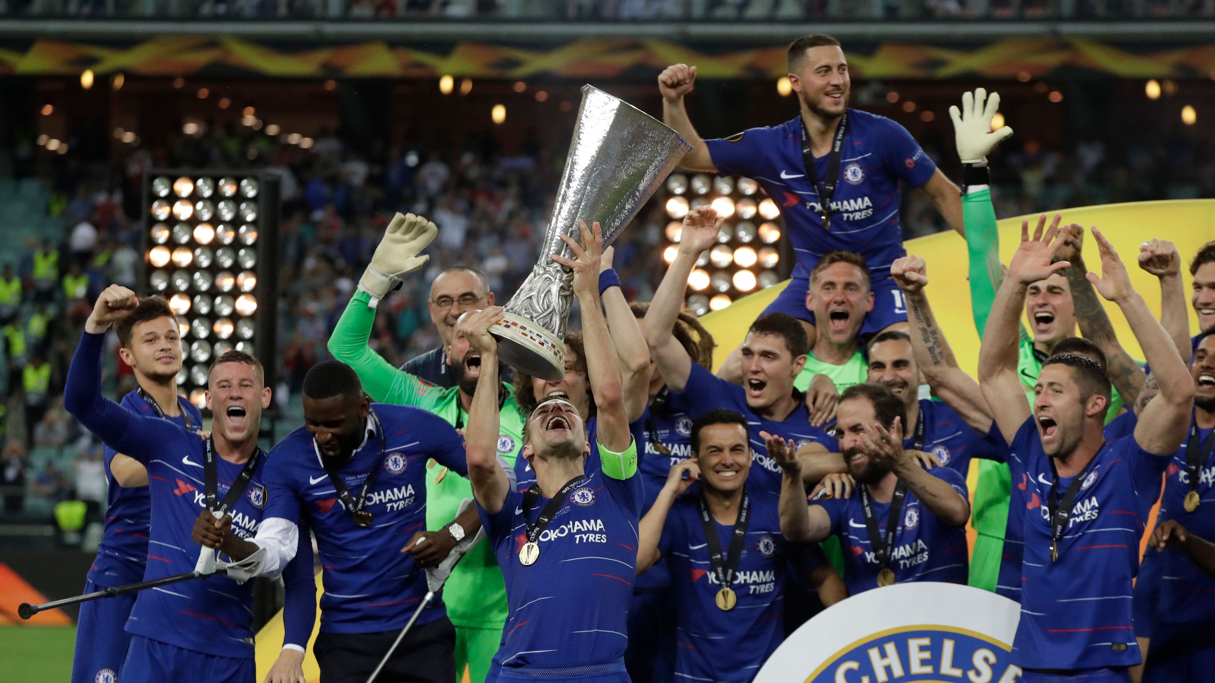 Europa League: Chelsea Clinch Second Title After 4-1 Win Over Arsenal