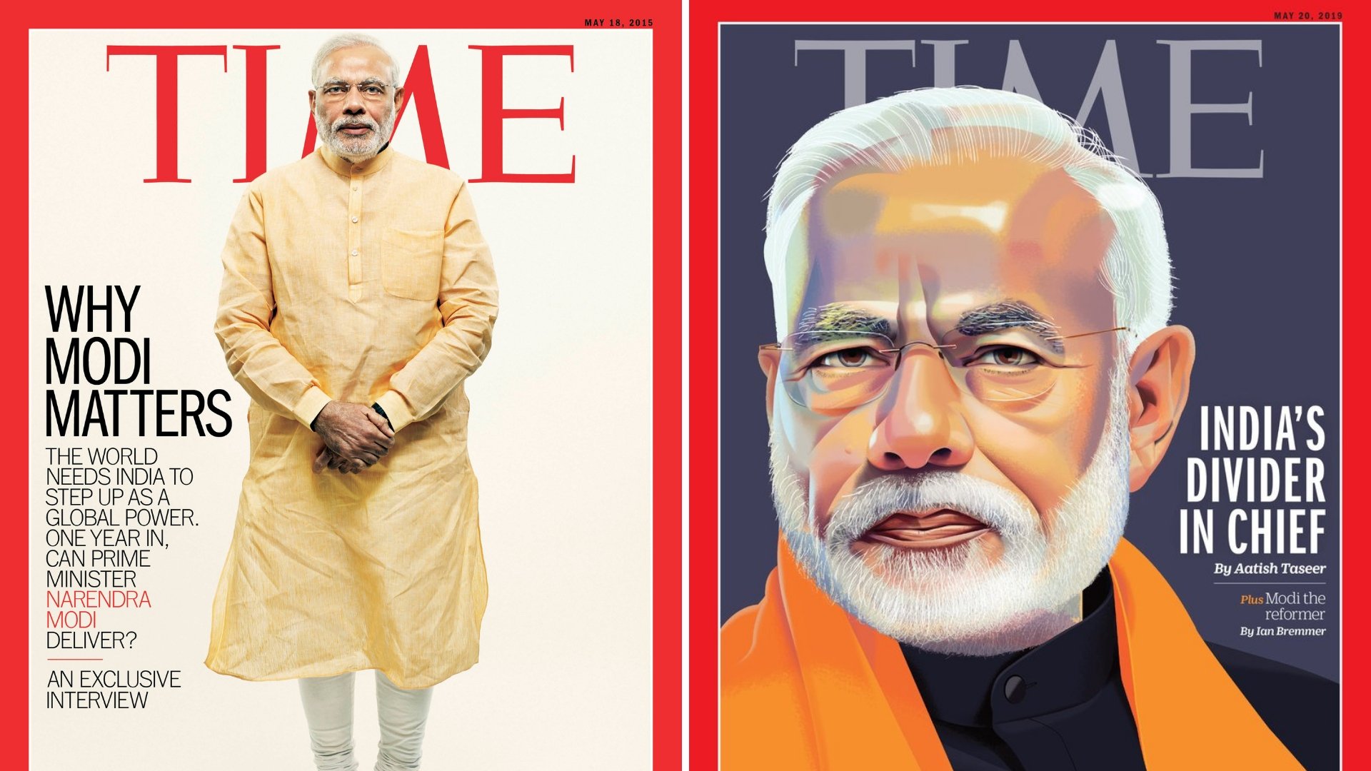 PM Modi on TIME Magazine Cover: India’s Divider in Chief, TIME Magazine ...