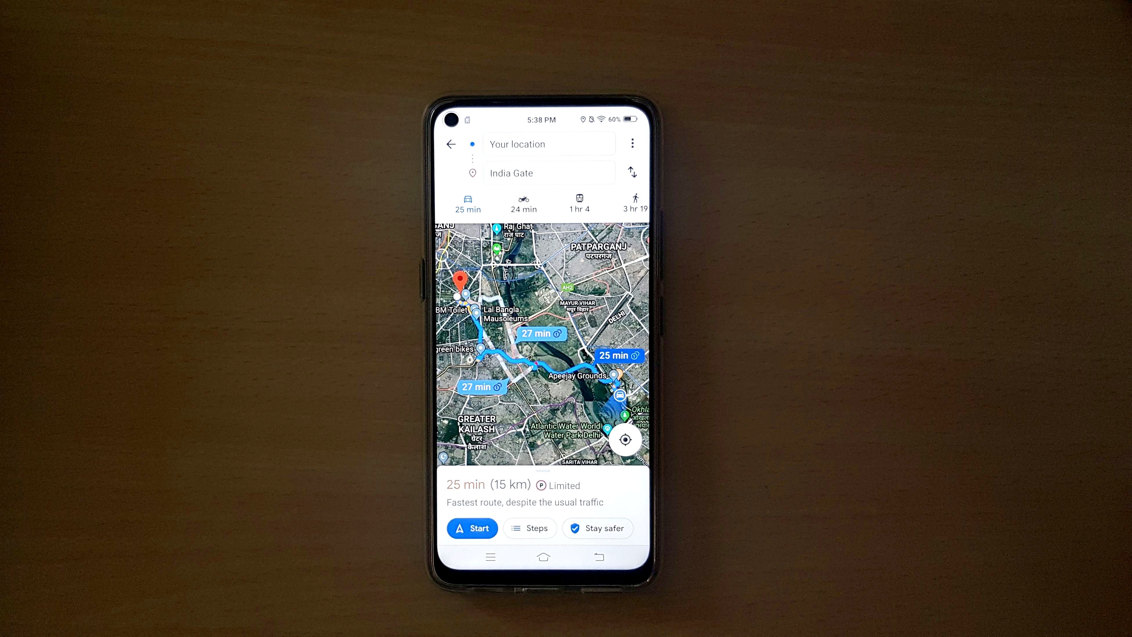 Google Maps to alert passengers if cab drivers deviate from route