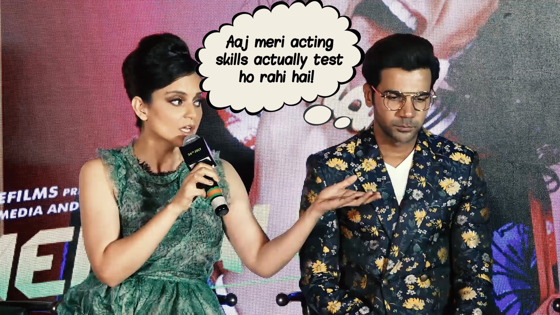 Judgementall Hai Kya Song Launch: Rajkummar Rao thoughts during Kangana ...