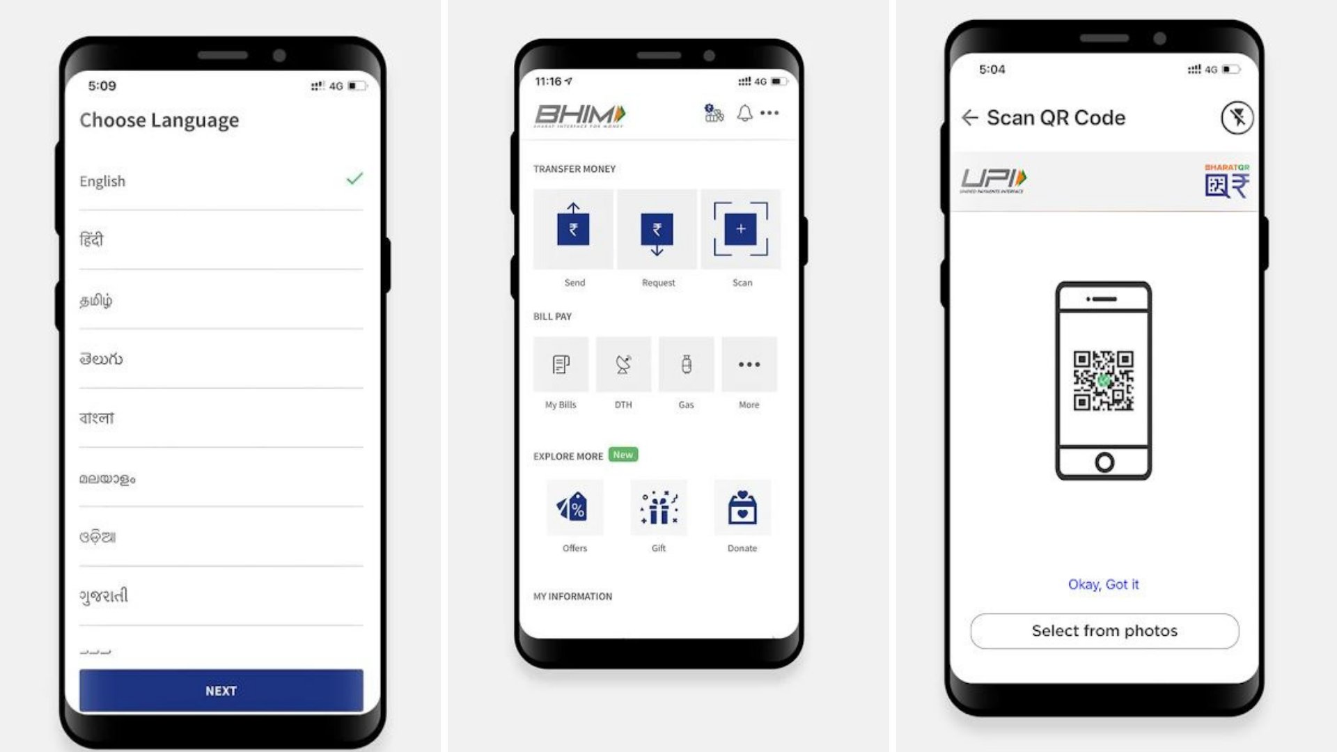 BHIM UPI App Updated With More Languages and Donation Payment Support
