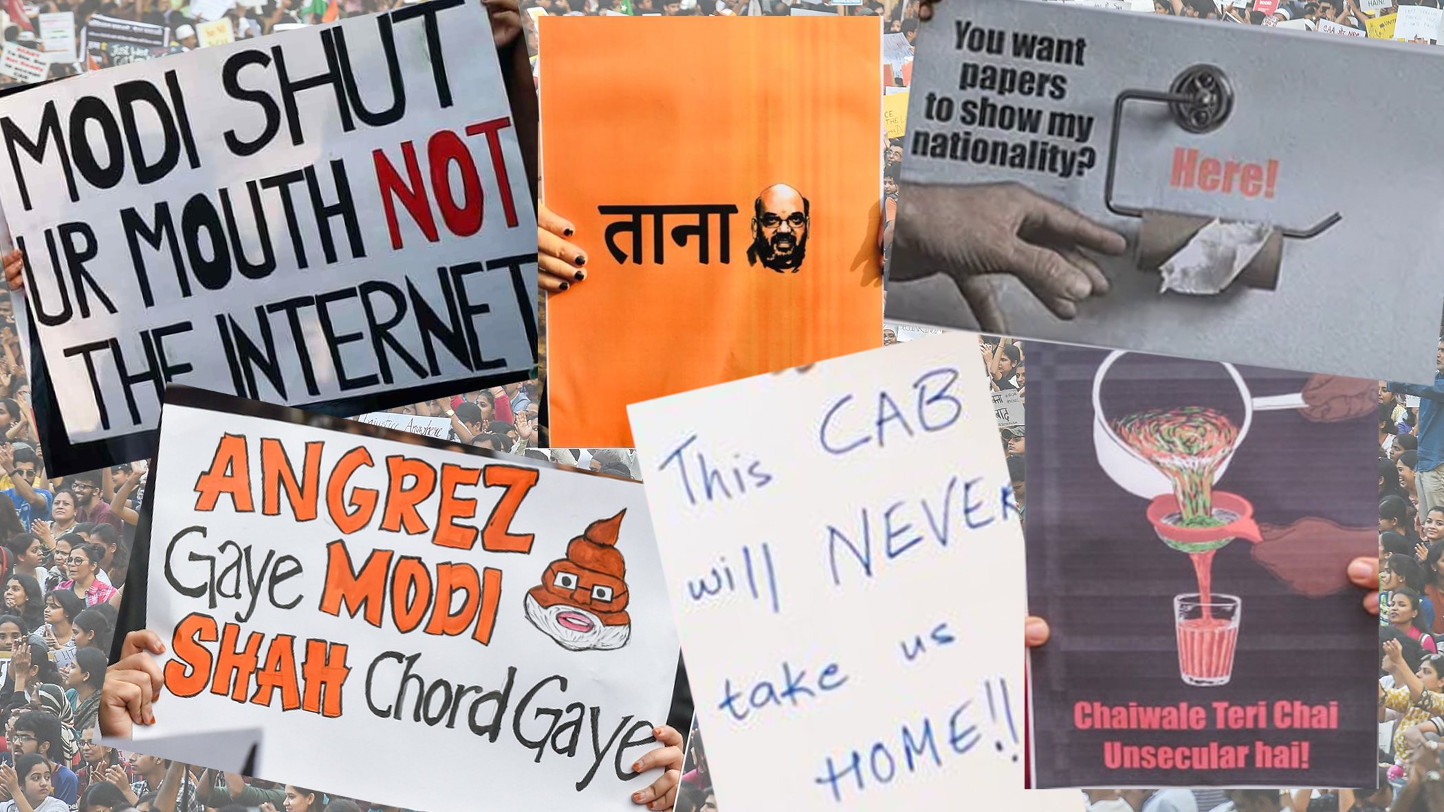 CAA Protest: ‘Okay Sanghi’ & Other Posters Show Dissent’s Fun Side