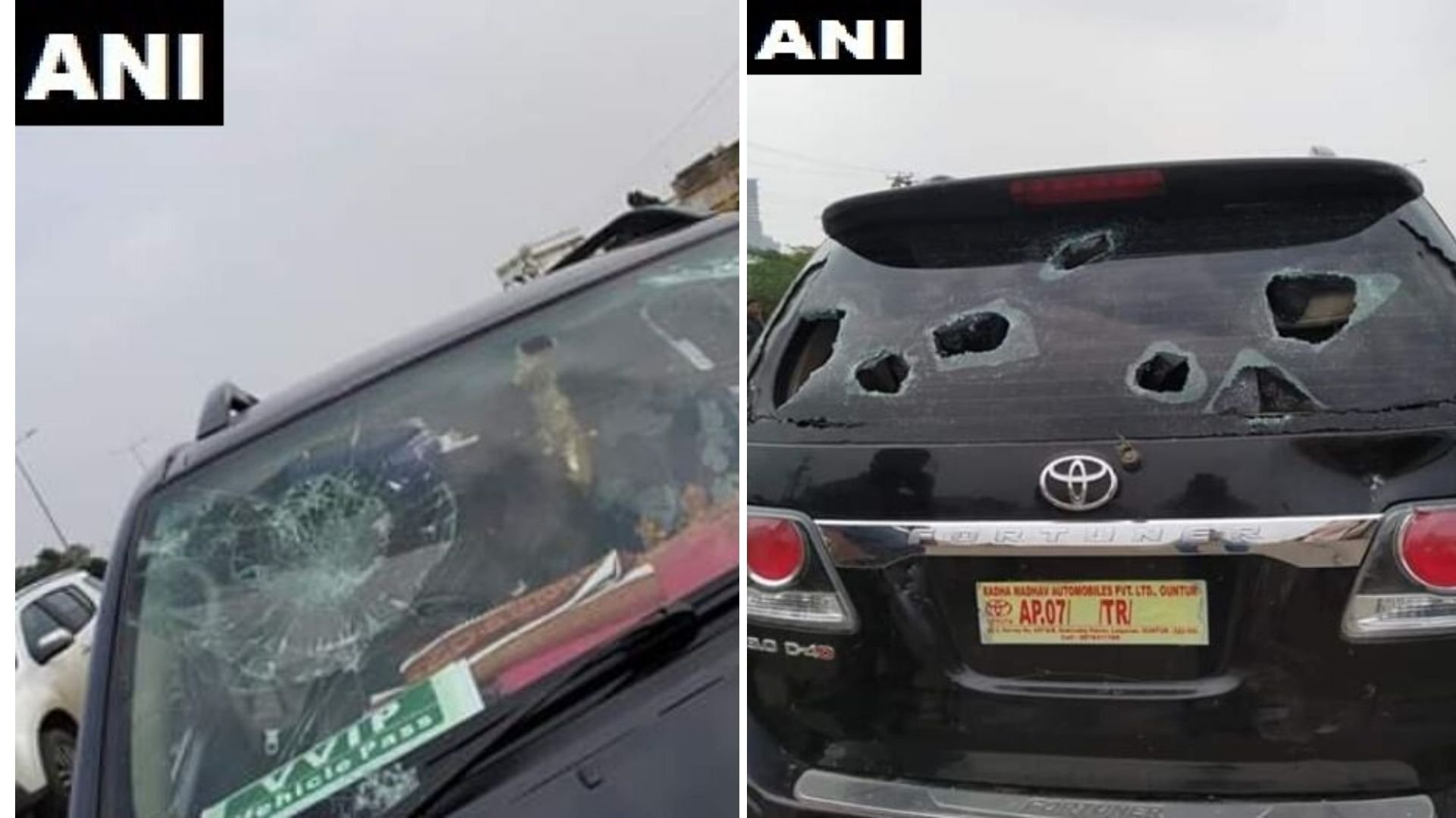 YSRC MLA’s Car Attacked in AP, Protest Continue Over Capital Move