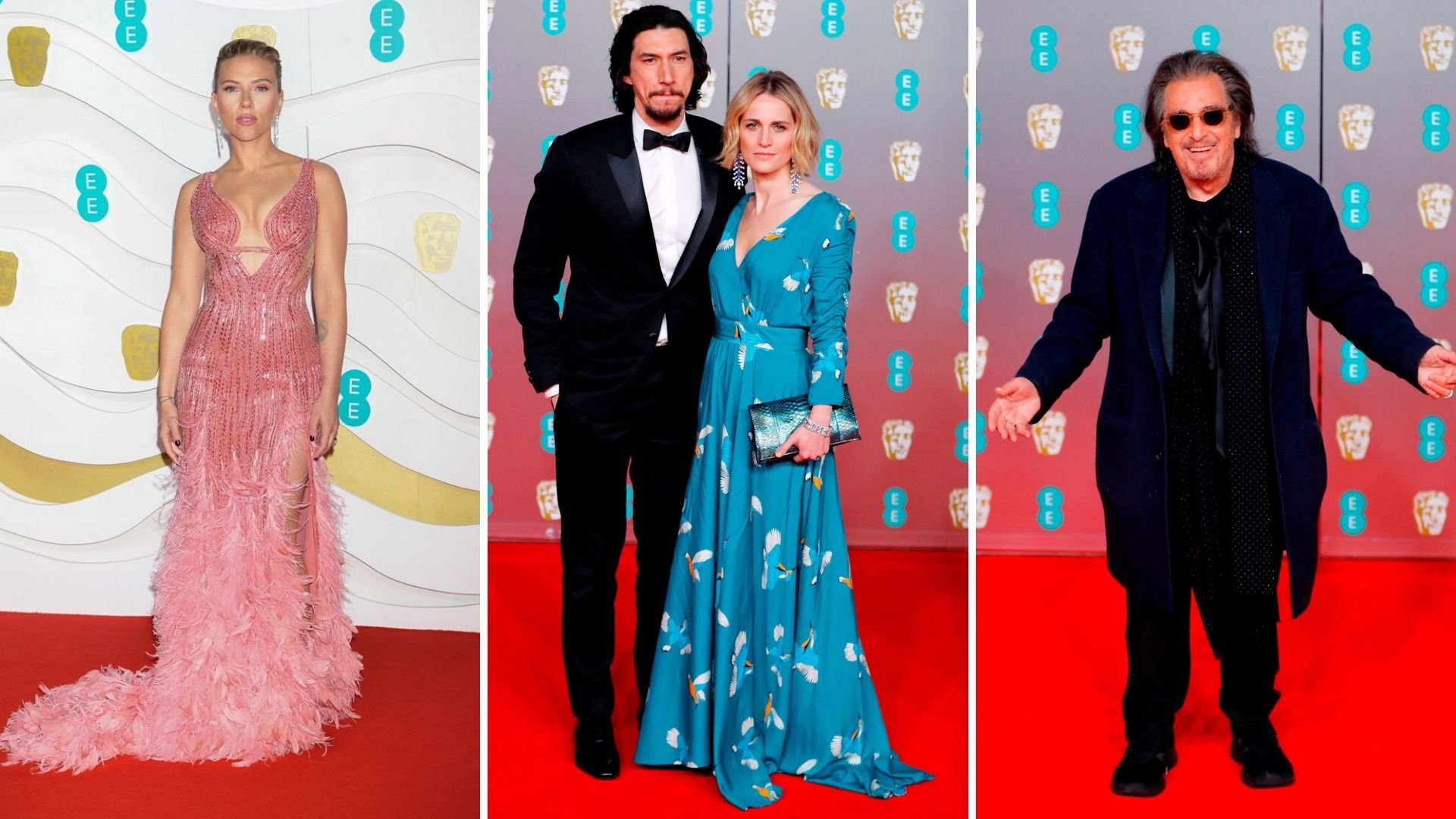 BAFTAs 2020 Red Carpet: Al Pacino, Scarlett Johansson & Others at ...