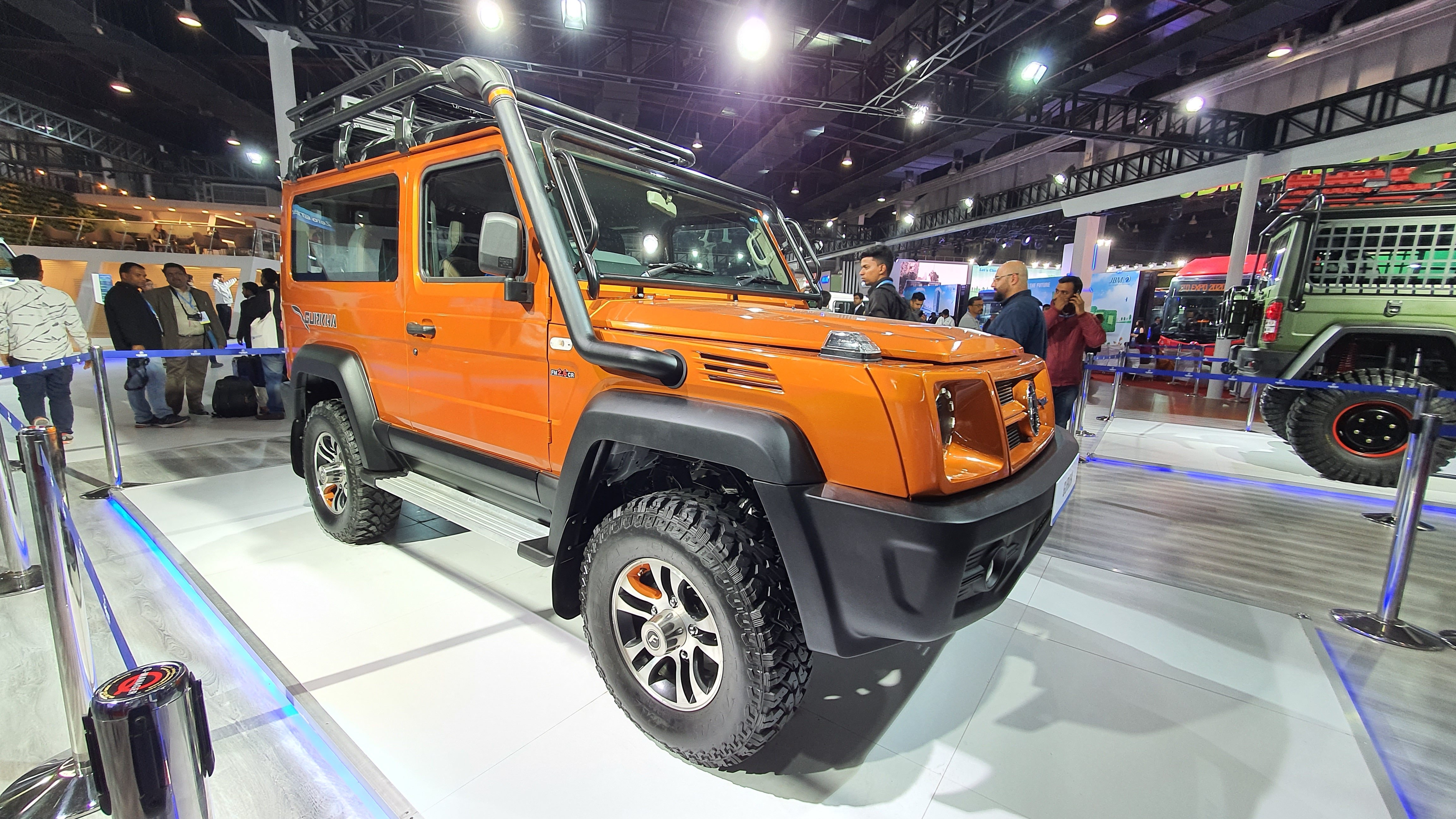 Force Motors Gurkha At Auto Expo 2020: First Look, Specifications ...