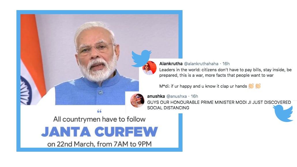 PM Modi’s Janta Curfew Announcement Social Media Memes: Twitter Reacts ...